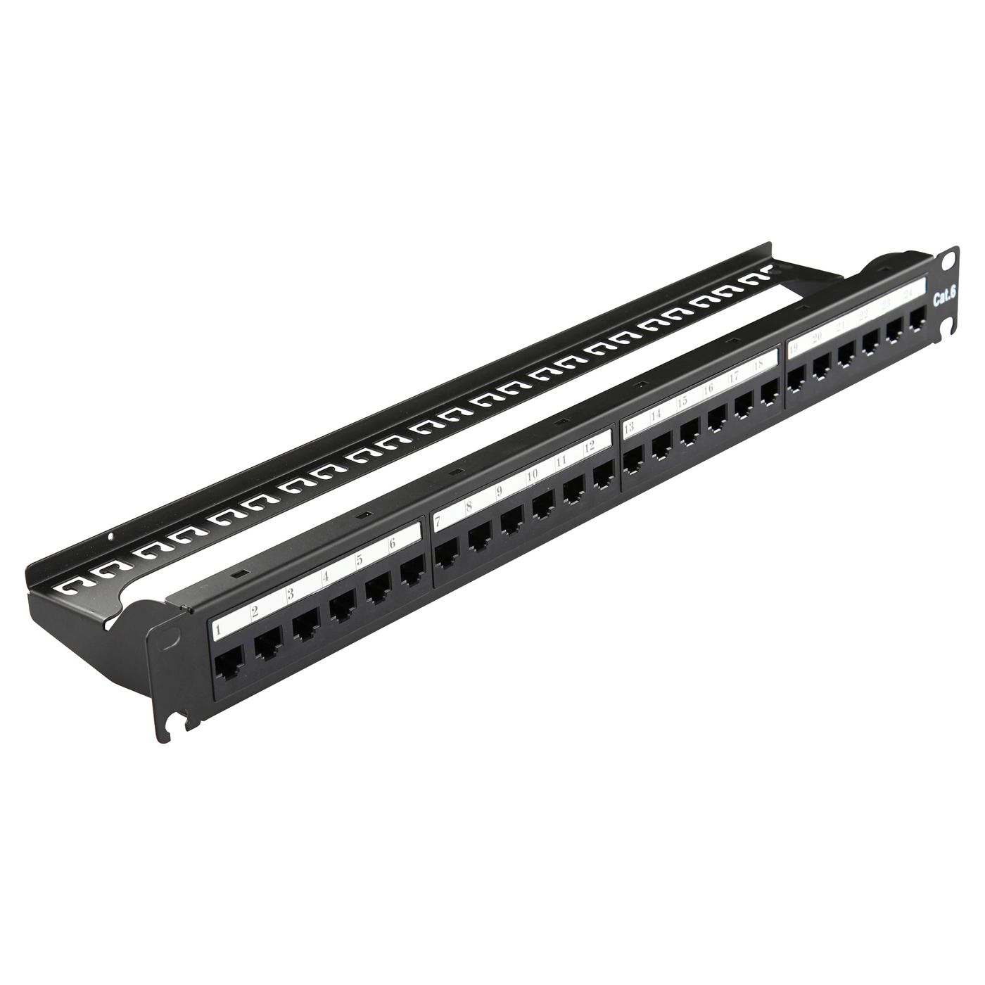 LPP270, Lanview by Logon PATCHPANEL 1U CAT6 UNSHIELDED 24 PORTS ...