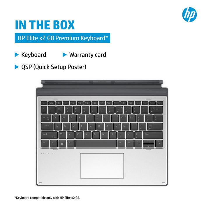 55G42AA, HP Elite x2 G8 Premium Keyboard | EET