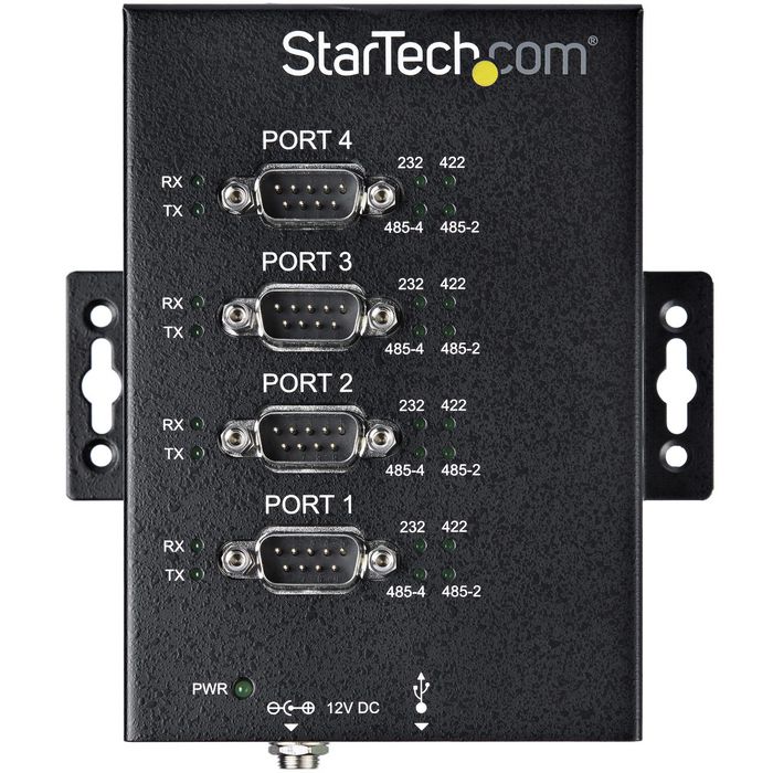 ICUSB234854I, StarTech.com StarTech.com 4 Port Serial Hub USB to RS232 ...