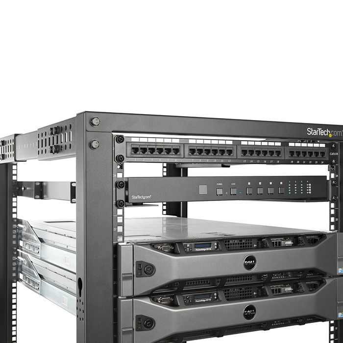 UNIRAILS1UB, StarTech.com StarTech.com 1U 19 inch Server Rack Rails ...