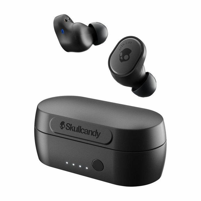 S2TVW N896 Skullcandy In ear Bluetooth 5 32 Ohms 6 mm 99 105 dB 20 20000 Hz 24 hours IP55 63.5 g true black EET