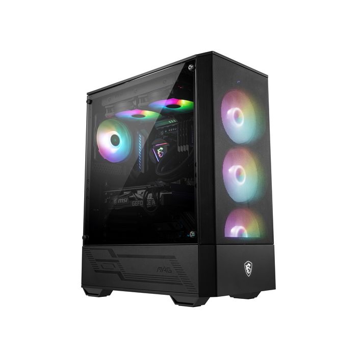 MAG FORGE 111R, MSI MSI MAG FORGE 111R Mid Tower Gaming Computer Case ...