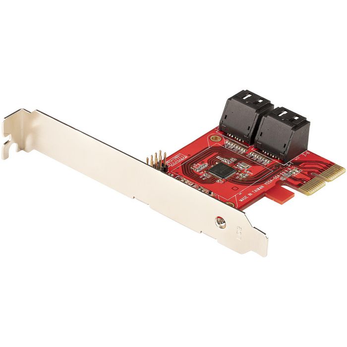 4P6G-PCIE-SATA-CARD, StarTech.com SATA PCIe Card - 4 Port PCIe SATA ...