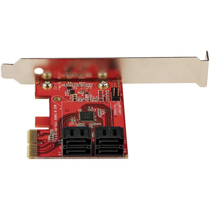 4P6G-PCIE-SATA-CARD, StarTech.com SATA PCIe Card - 4 Port PCIe SATA ...