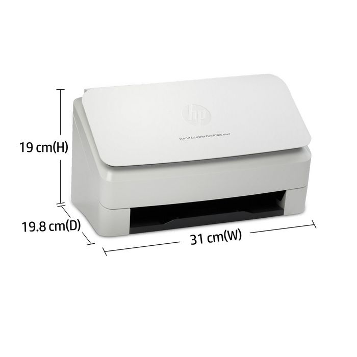 6FW10A, HP Scanjet Enterprise Flow N7000 Sheet-Fed Scanner 600 X 600 ...