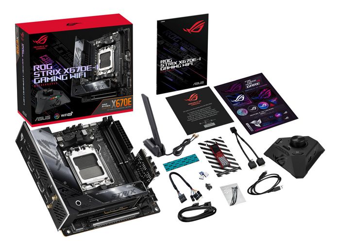 90MB1B70-M0EAY0, Asus Rog Strix X670E-I Gaming Wifi Amd X670 Socket Am5 ...