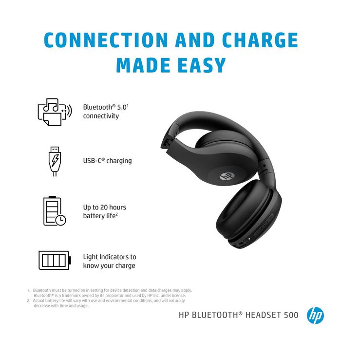 2J875AA, HP Bluetooth Headset 500 | EET
