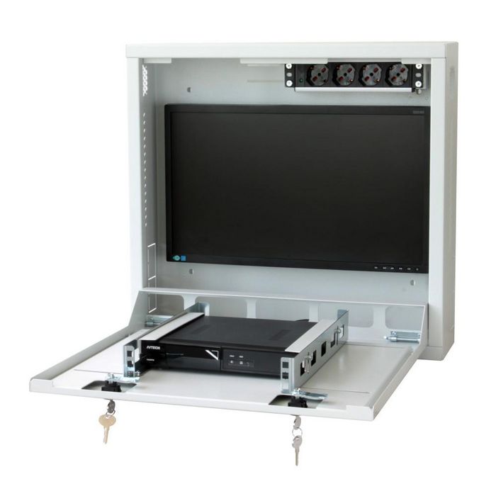 ICRLIM08, Techly WALLMOUNT DVR/NVR & VIDEO SURVEILLANCE BOX | EET