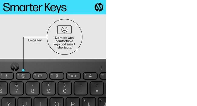 692S9AA#ABB, HP 355 Compact Multi-Device Bluetooth Keyboard Used for ...