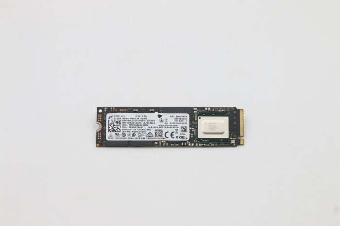 5SS0W79497, Lenovo M.2 2280 SSD, 512GB capacity, PCIe NVMe interface ...