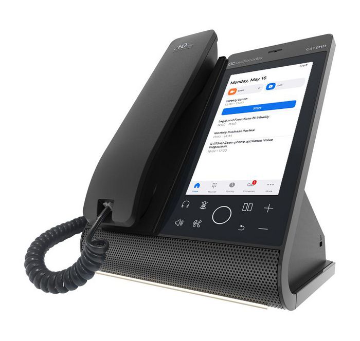 TEAMS-C470HD-DBW, AudioCodes Teams C470HD Total Touch IP-Phone PoE GbE ...