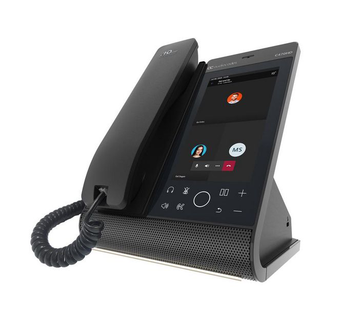 TEAMS-C470HD-DBW, AudioCodes Teams C470HD Total Touch IP-Phone PoE GbE ...