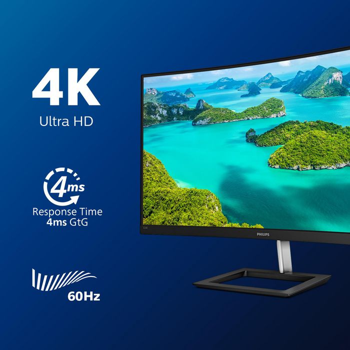 328E1CA/00, Philips E Line Curved LCD monitor with Ultra Wide-Color | EET