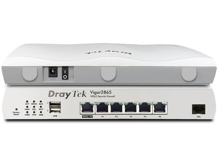 VIGOR 2865AX, Draytek RJ-11, RJ-45, USB, 800Mbps, IPv4, IPv6 | EET