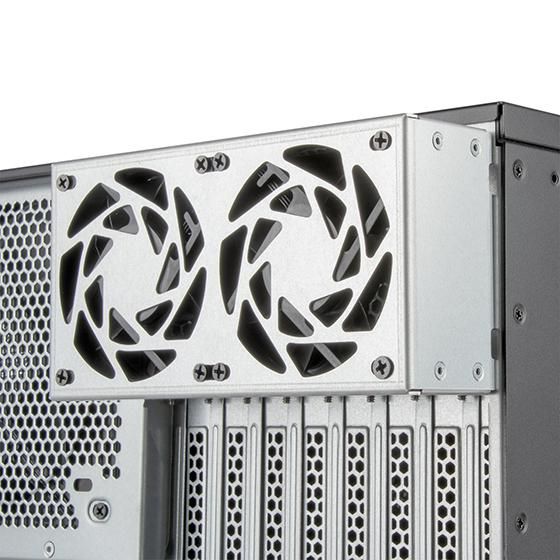 SST-RM52, Silverstone 5U rackmount server chassis with dual 360mm ...