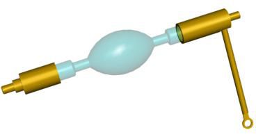 R9801374, Barco Lamp Xenon USHIO 4000W PXL‑40BA2, 31.0 x 78.0 x 31.0 cm ...