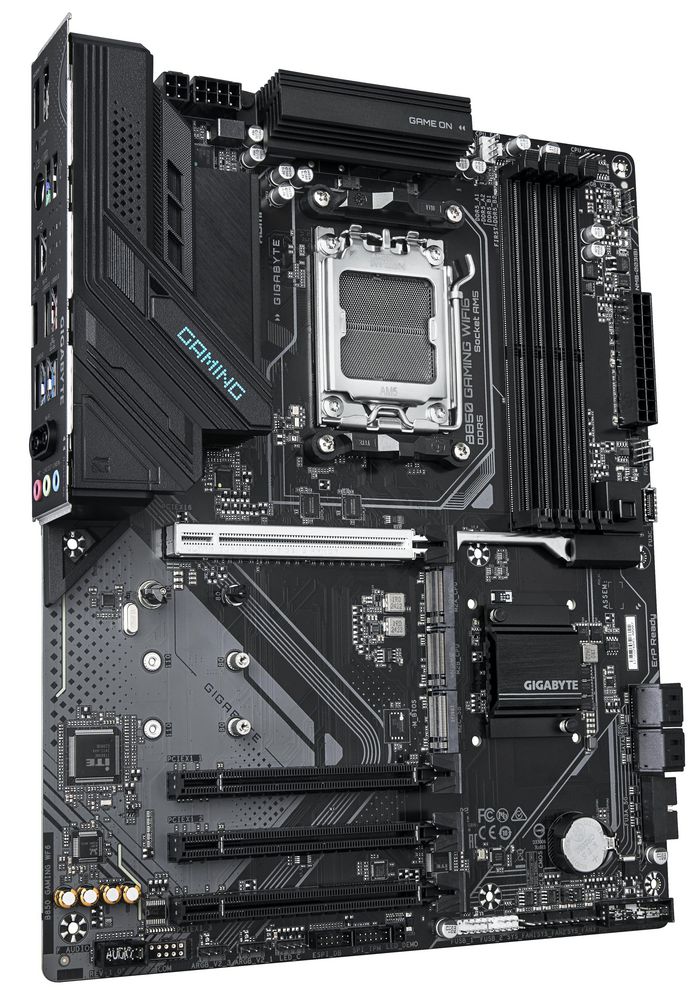 B850 GAMING WF6, Gigabyte B850 GAMING WIFI6 Motherboard - AMD Ryzen 9000 Series CPUs, 6+2+2 ...