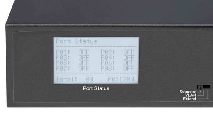 561303, Intellinet 8-Port Gigabit Ethernet PoE+ Switch with 2 RJ45 ...