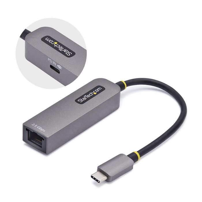 2GPD3-USB-C-ETHERNET, StarTech.com 2.5GbE USB-C to Ethernet Adapter ...