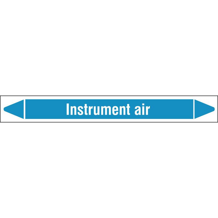 INSTRUMENT AIR 450X52RL-T1-LL-P8, Brady Individual linerless Pipe ...