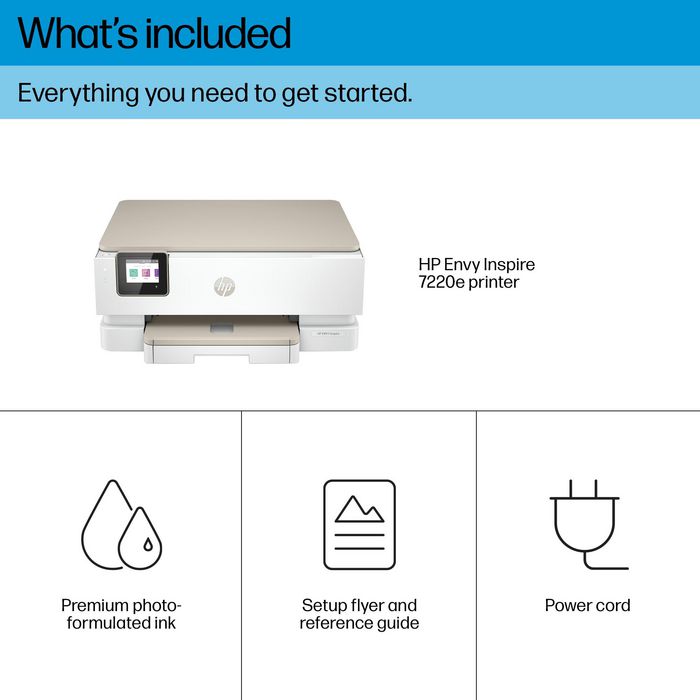 242P6B#629, HP ENVY Inspire 7220e All-in-One Printer | EET