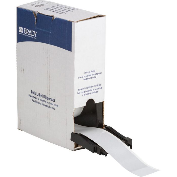 BMC-2000-584-WT, Brady Retro Reflective All-Weather Labels for M710 and ...