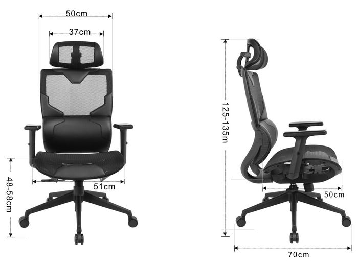 640-95, Sandberg ErgoFusion Gaming Chair | EET