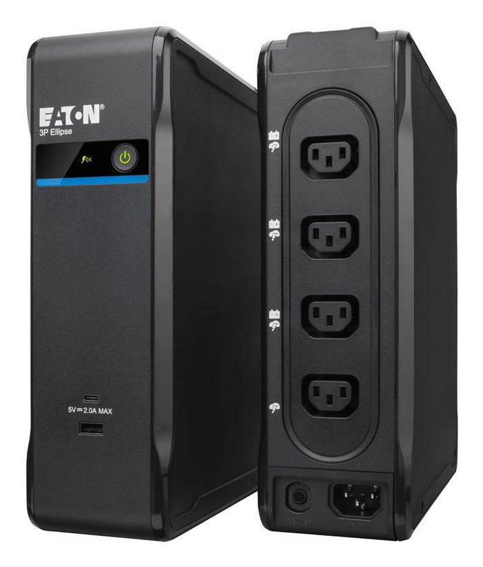 3P900UI, Eaton Tower, 900 VA, 520 W, 230 V, 12 V / 9 Ah, LED display ...