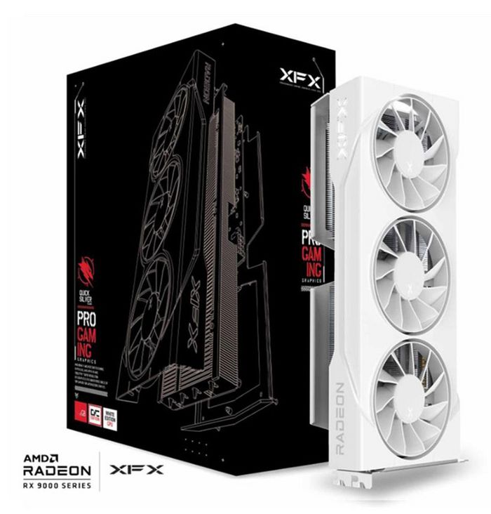 RX-96TS316W7, XFX Radeon RX 9060 XT 16GB GDDR6, 128bit, PCI-E 5.0, 3320 ...