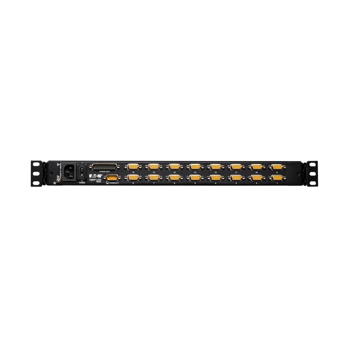 B020-U16-19-KF, Eaton 16-Port 1U Rack-Mount Console KVM Switch with 19 ...