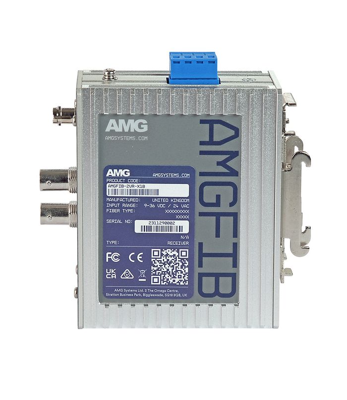 AMGFIB-2VR-M1B, AMG Industrial Analogue Converter, 2 x CVI/TVI/AHD/CVBS ...