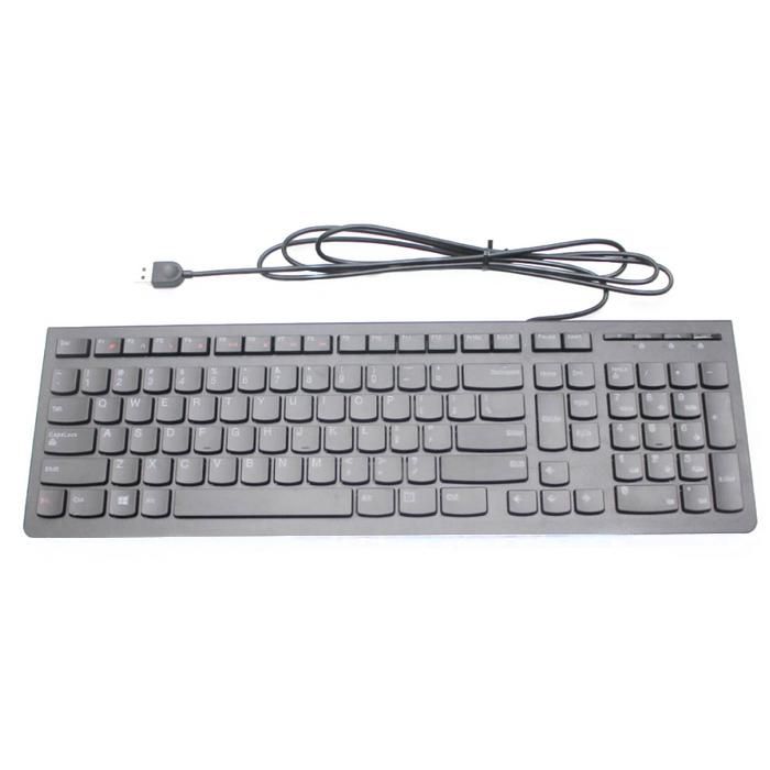 25209138-RFB, Lenovo Wired keyboard, USB, black | EET