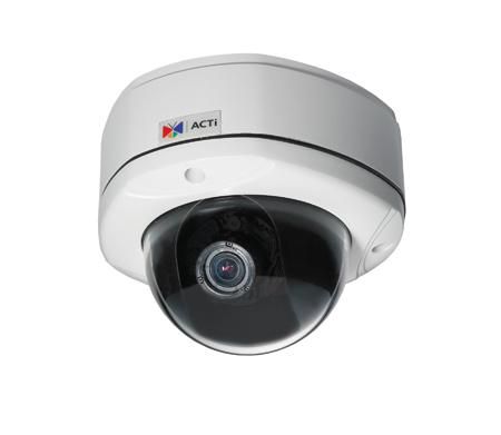 KCM 7311 ACTi 4Mpix 1920 x 1080 15 fps 2 way audio 3.6 x Zoom ExDR IP66 Local storage PoE CMOS Day and Night mode EET